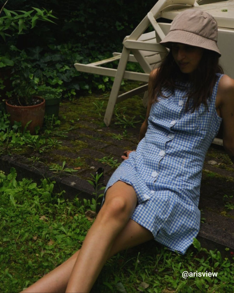 The Red Boat Neck Plaid Mini Dress & Reviews - Red - Dresses | RIHOAS