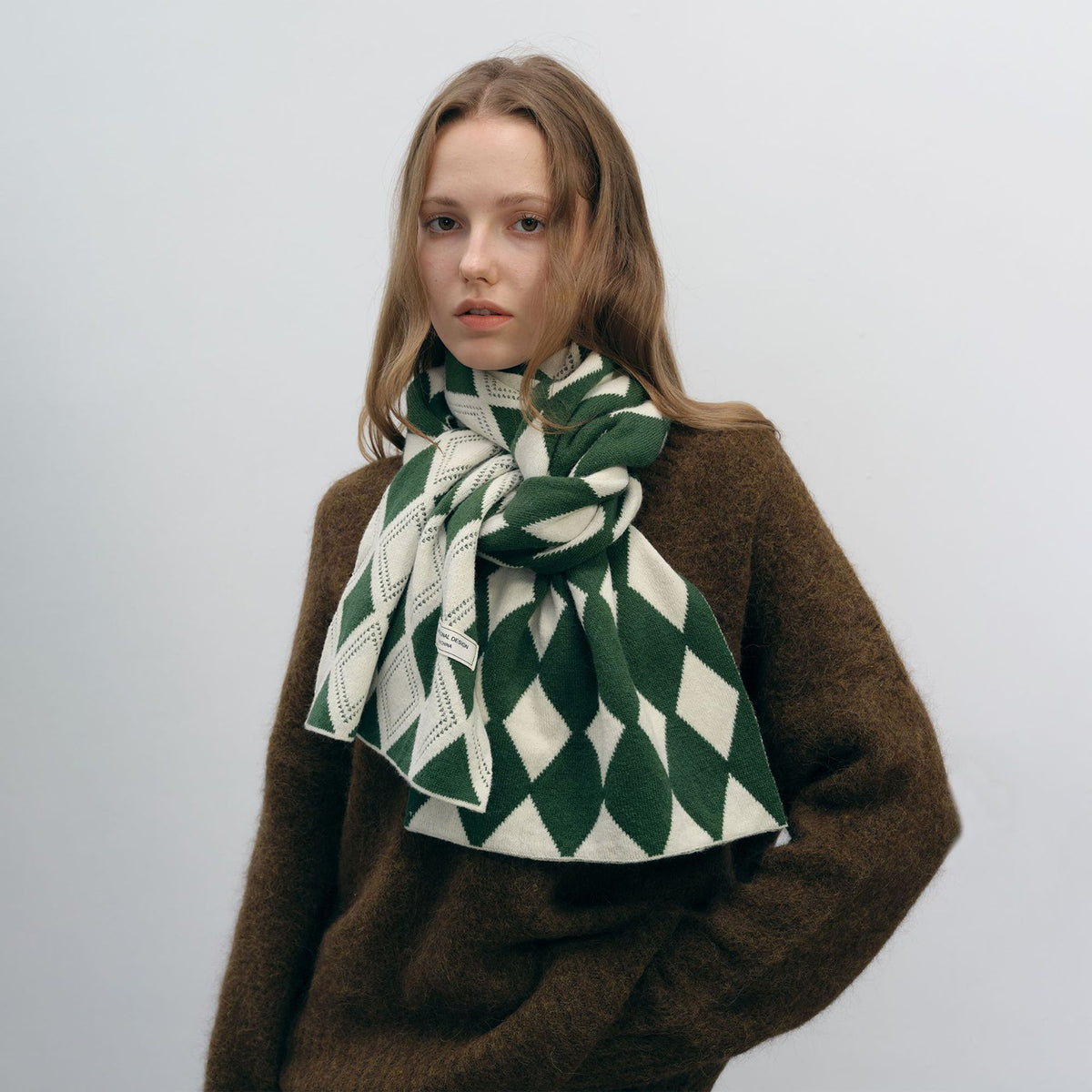 Green Plaid Scarf & Reviews - Green - Scarves | RIHOAS