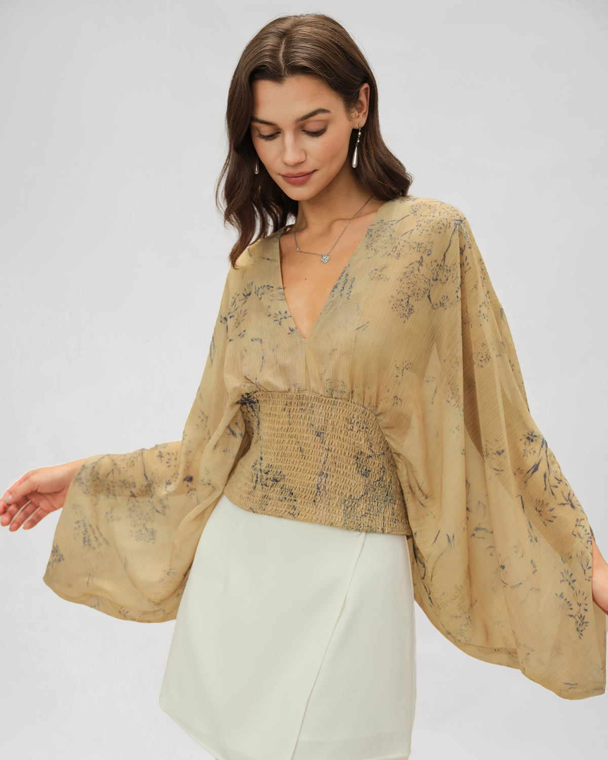 Durchsichtige Bluse für Damen | RIHOAS